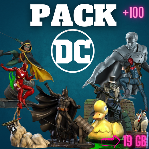 PACK STL DC - Capacitaciones 3D