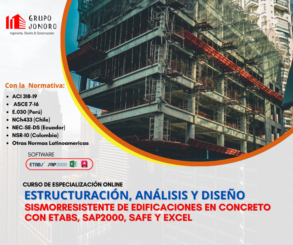 Estructuración, Análisis y Diseño Sismorresistente de Edificaciones