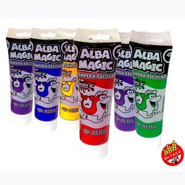 Tempera Alba Magic Pomo 170cc - Batik - Librería & Papelería