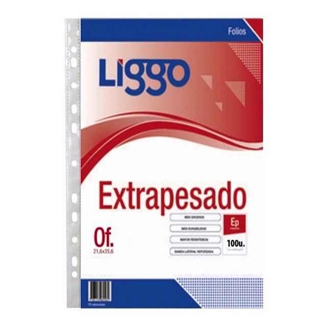 Folio Oficio Pesado Paquete x100 - Batik - Librería & Papelería